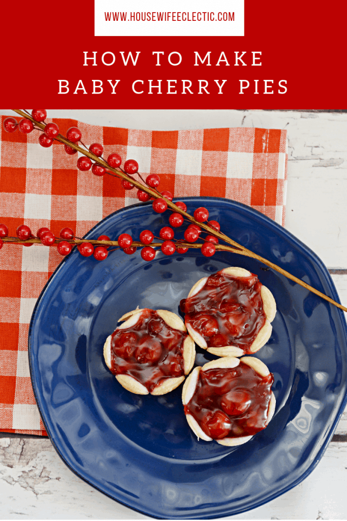 How to Make Baby Cherry Pies - Housewife Eclectic
