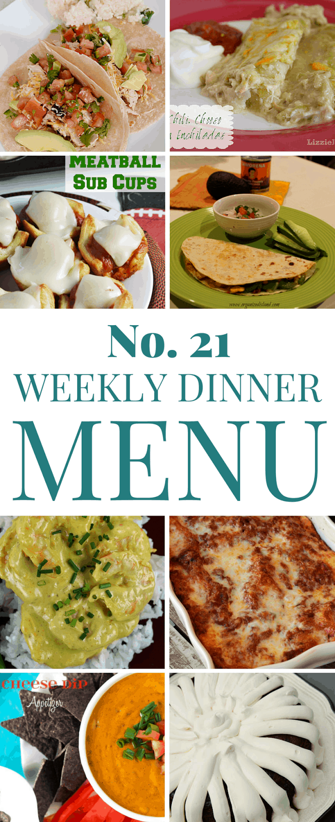 Weekly Menu 21 - Housewife Eclectic
