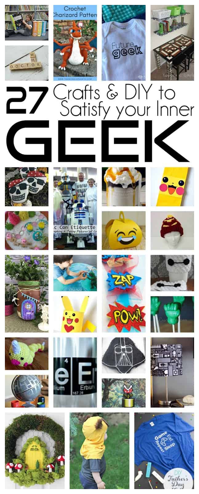 27 Geeky Crafts and DIY - Housewife Eclectic