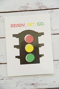 Stop Light Printable and Stacking Ring Printable - Printable Quiet Book ...