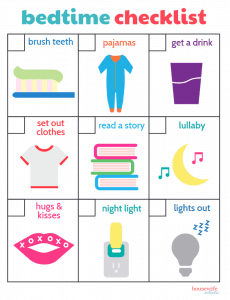 Bedtime Routine Tips for a Easy Bedtime - Housewife Eclectic