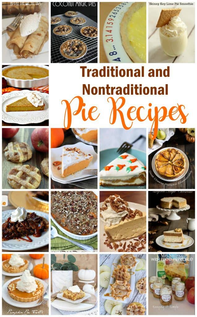 Traditional and Fun Pie Recipes - Housewife Eclectic