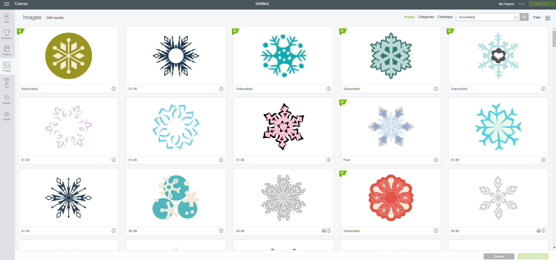 Snowflake Mobile or Backdrop with Cricut - Housewife Eclectic