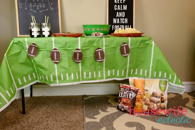 6 Football Party Ideas to Make for The Big Game - Housewife Eclectic