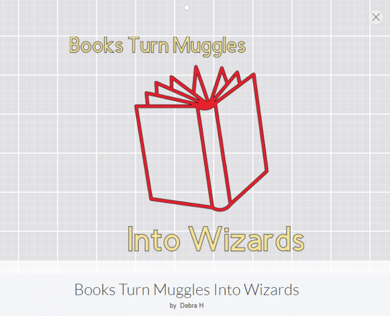 Books Turn Muggles Into Wizards Canvas - Housewife Eclectic