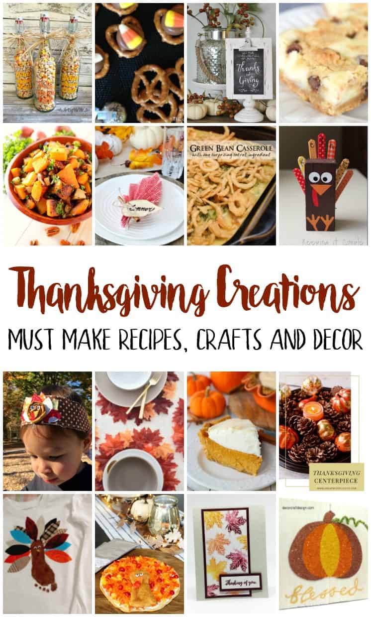 Must Make Recipes and Decor for Thanksgiving - Housewife Eclectic