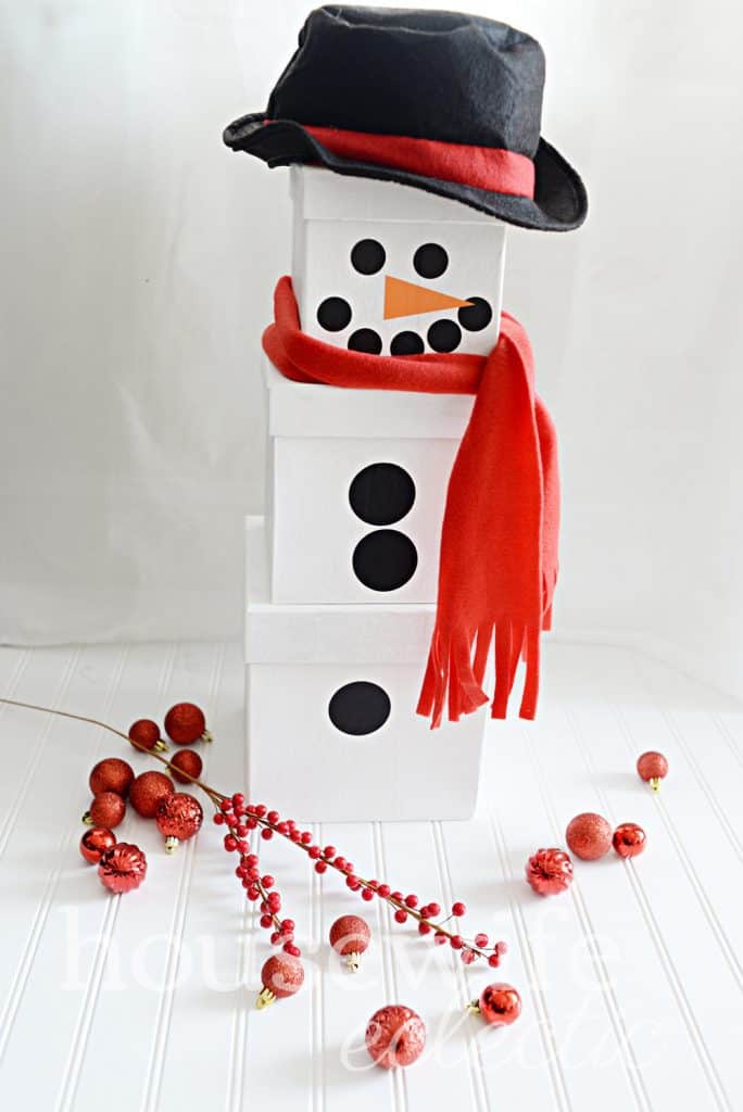Snowman Gift Boxes - Housewife Eclectic
