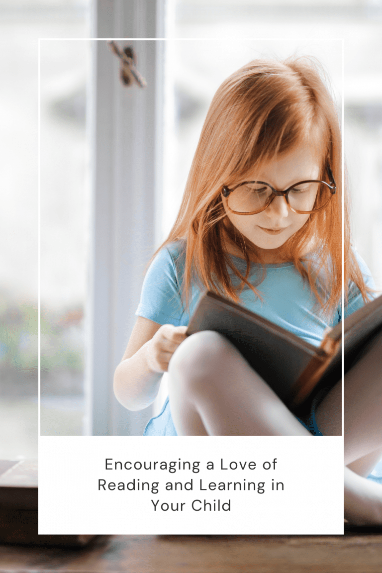 Encouraging a Love of Reading and Learning in Your Child - Housewife ...