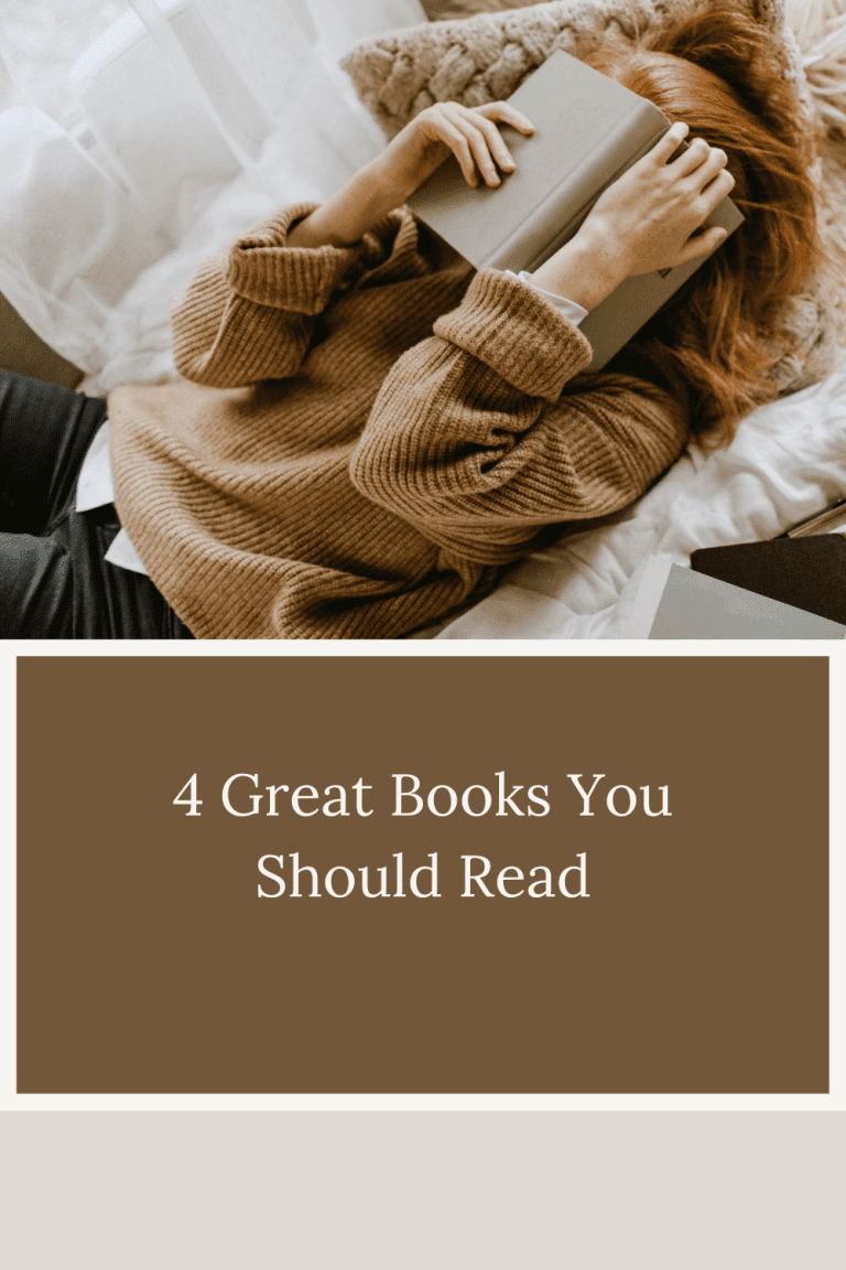 4 Great Books You Should Read - Housewife Eclectic